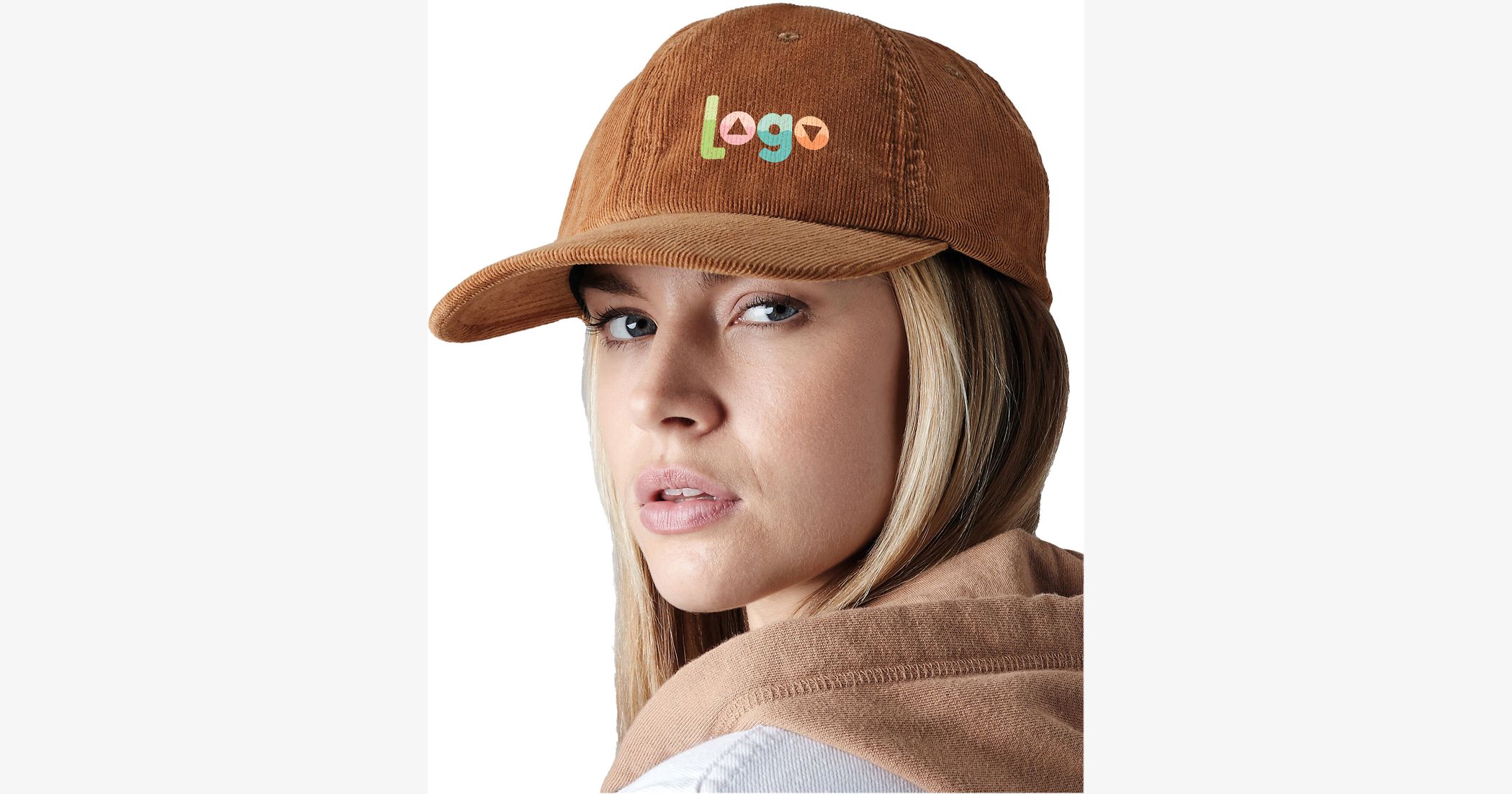 Casquette avec broderie ou impression - Beechfield Casquette en velours ...